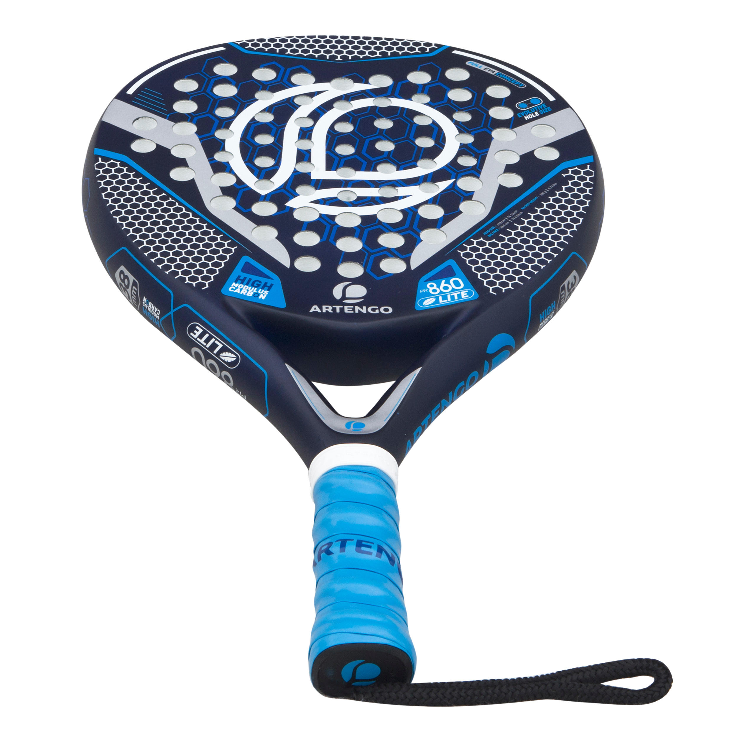 PR860 Padel Racket - Light Blue - Decathlon