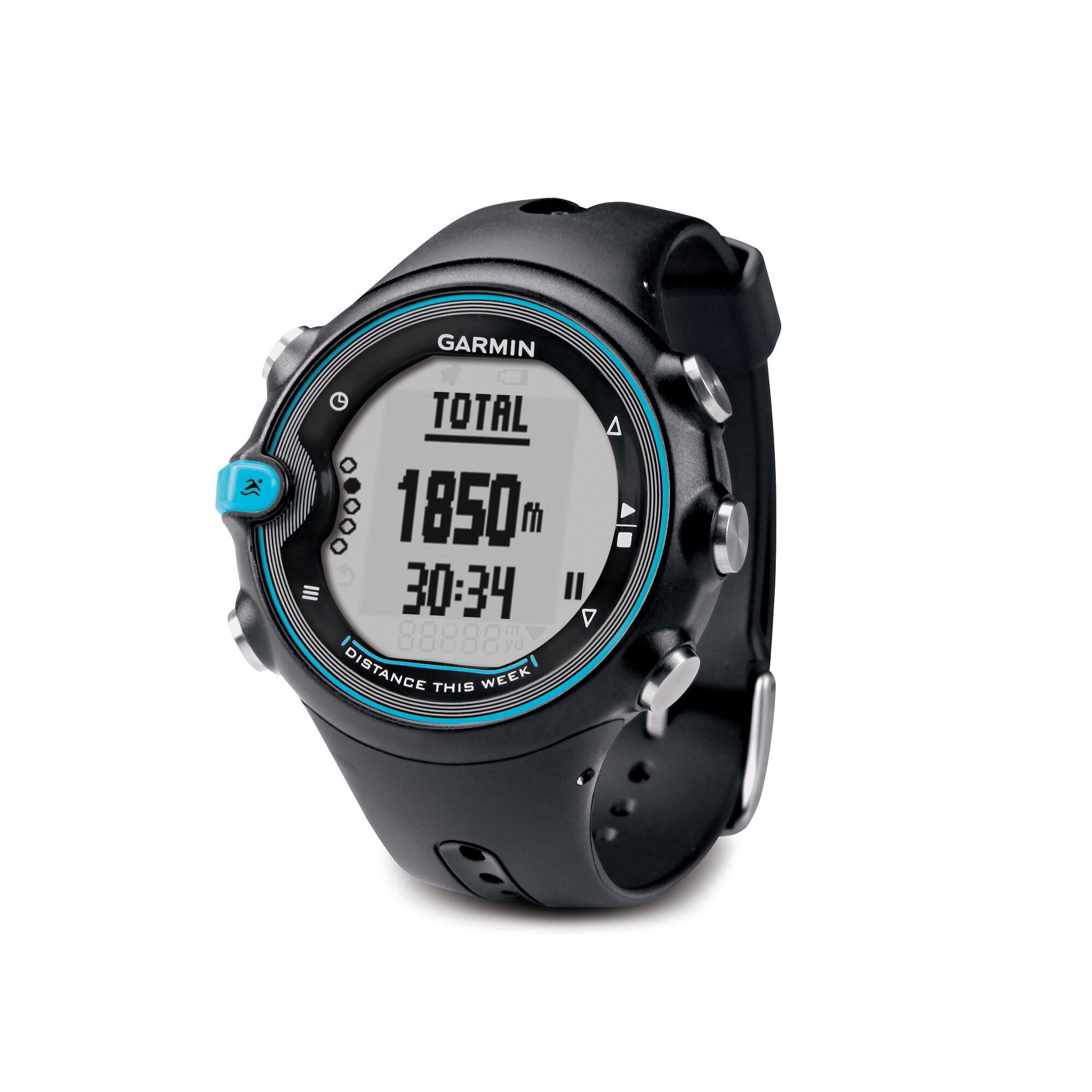 SWIM swimming watch blue and black - Decathlon