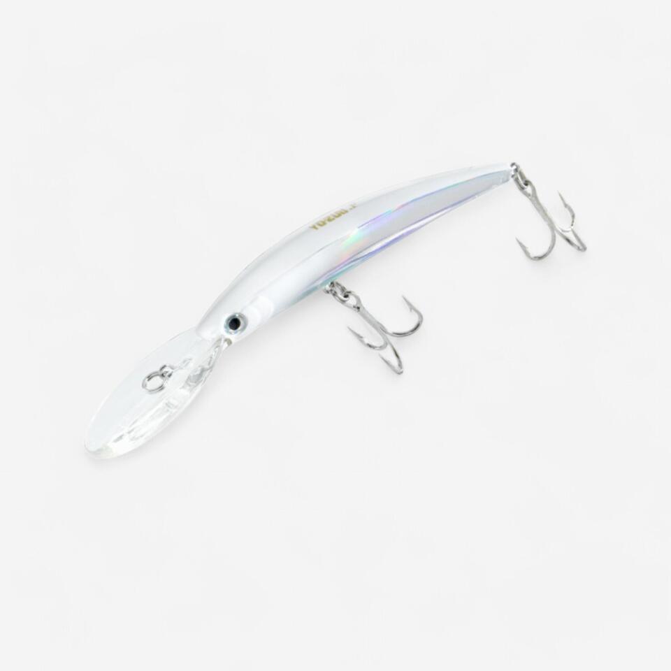 Crystal Deep Diver 110 Trolling Lure - White Yo-zuri - Decathlon
