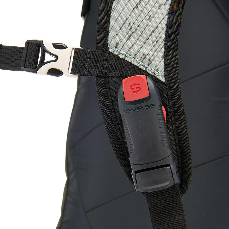 Wed'ze Reverse Freestyle 500 snowboarding ski backpack - Blue WEDZE ...