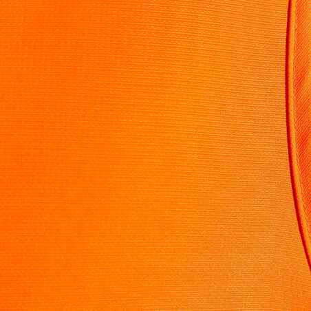 Kids' High Visibility Neon Bib - Orange - Decathlon