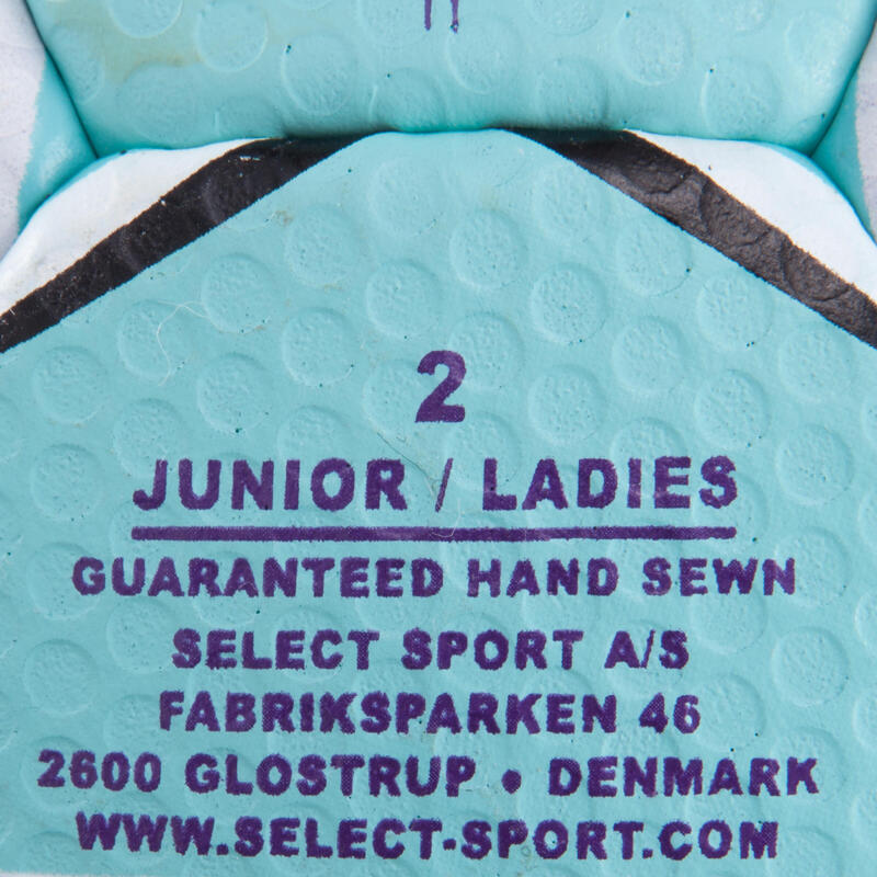 Solera Size 2 Handball - Purple Light Blue White SELECT - Decathlon