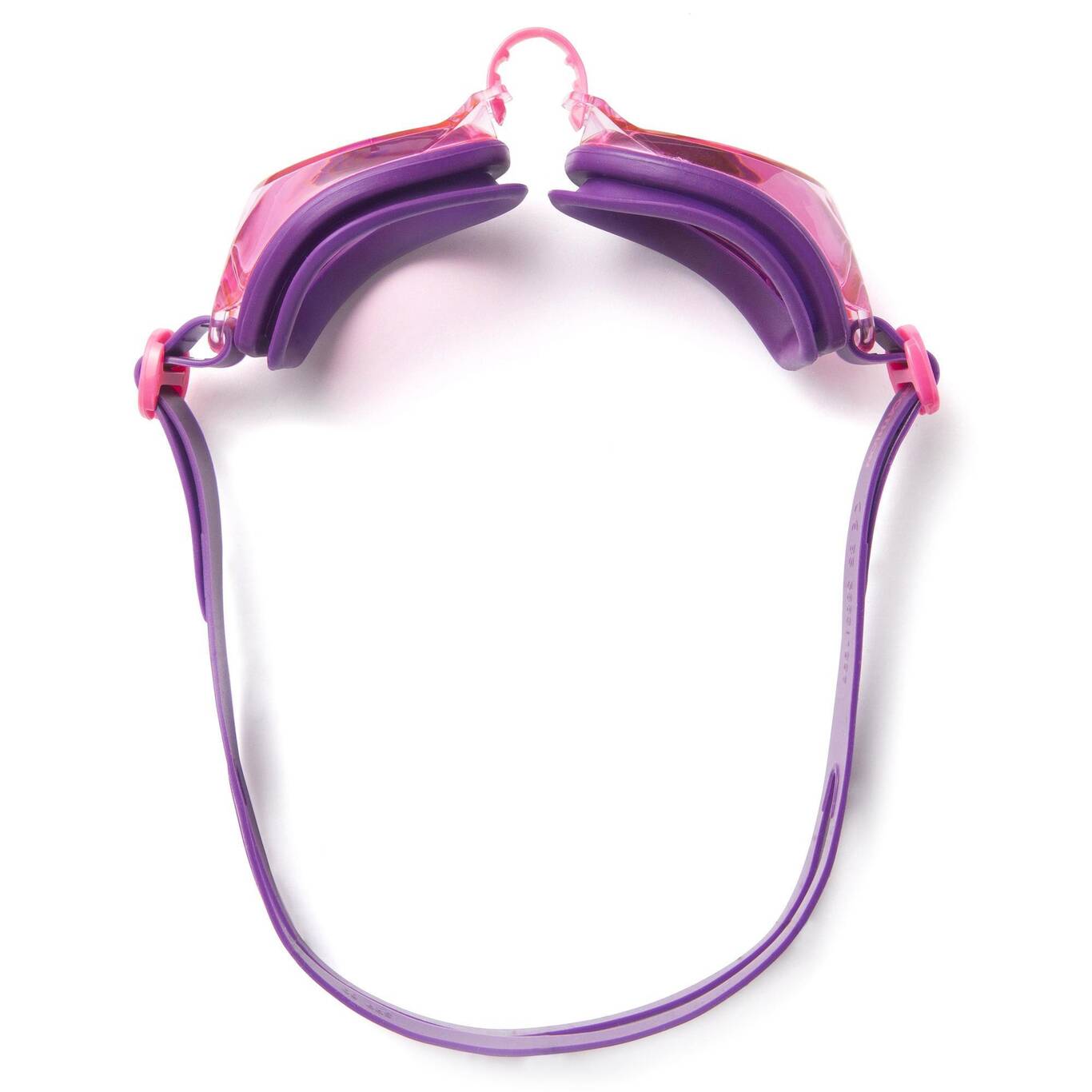 SWIMMING GOGGLES 100 SIZE S AMA - PURPLE PINK - Decathlon