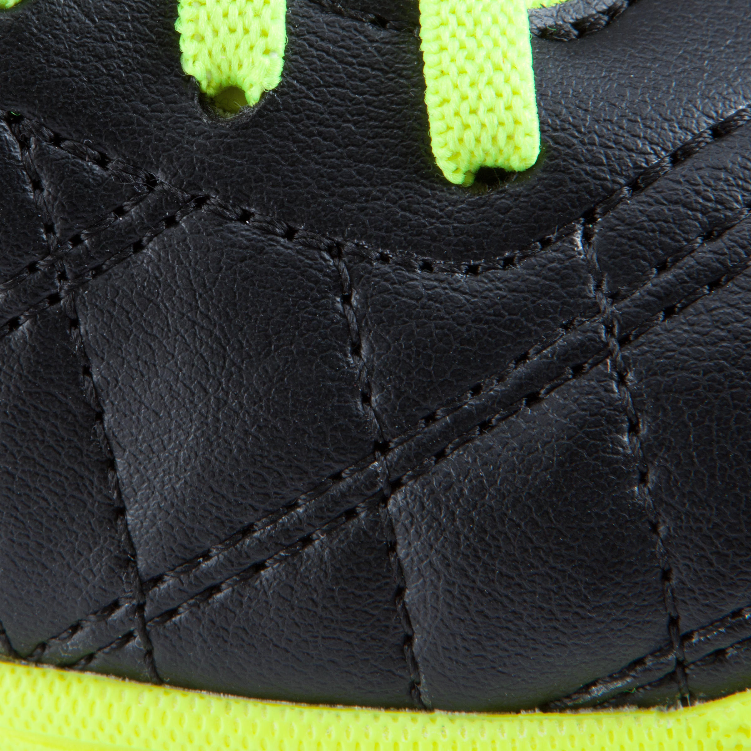 Agility 500 HG Kids' Hard Ground Rip-Tab Football Boots - Black/Yellow ...