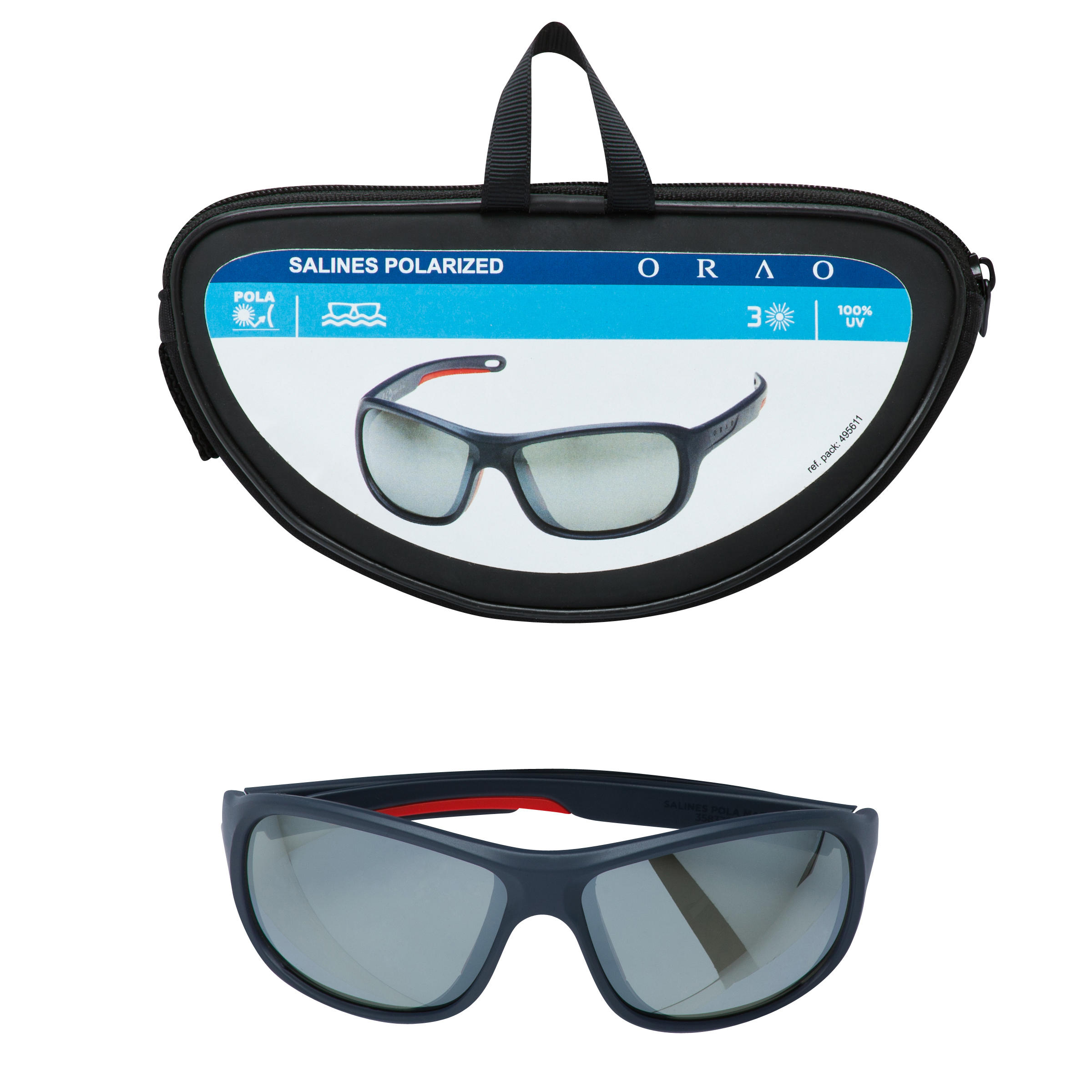 SALINES adult water sports polarised floating sunglasses - Blue ORAO ...
