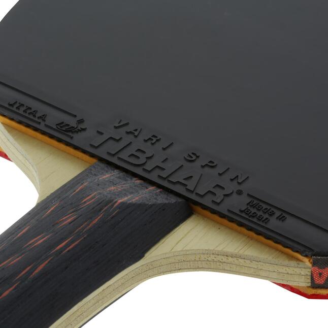 RAQUETTE DE TENNIS DE TABLE EN CLUB SUPER ALLROUND VARI SPIN TIBHAR ...