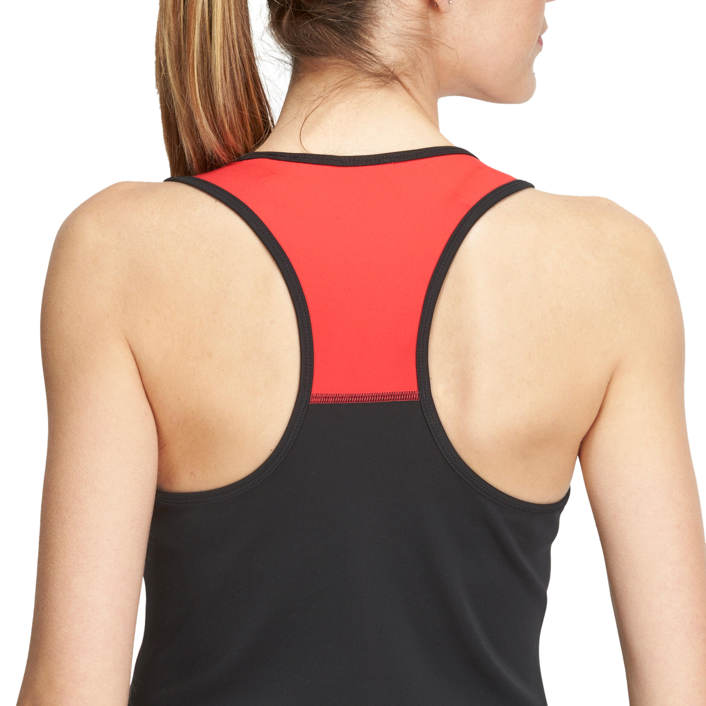 Women's Fitness Tank Top - Black, Red ADIDAS | Decathlon