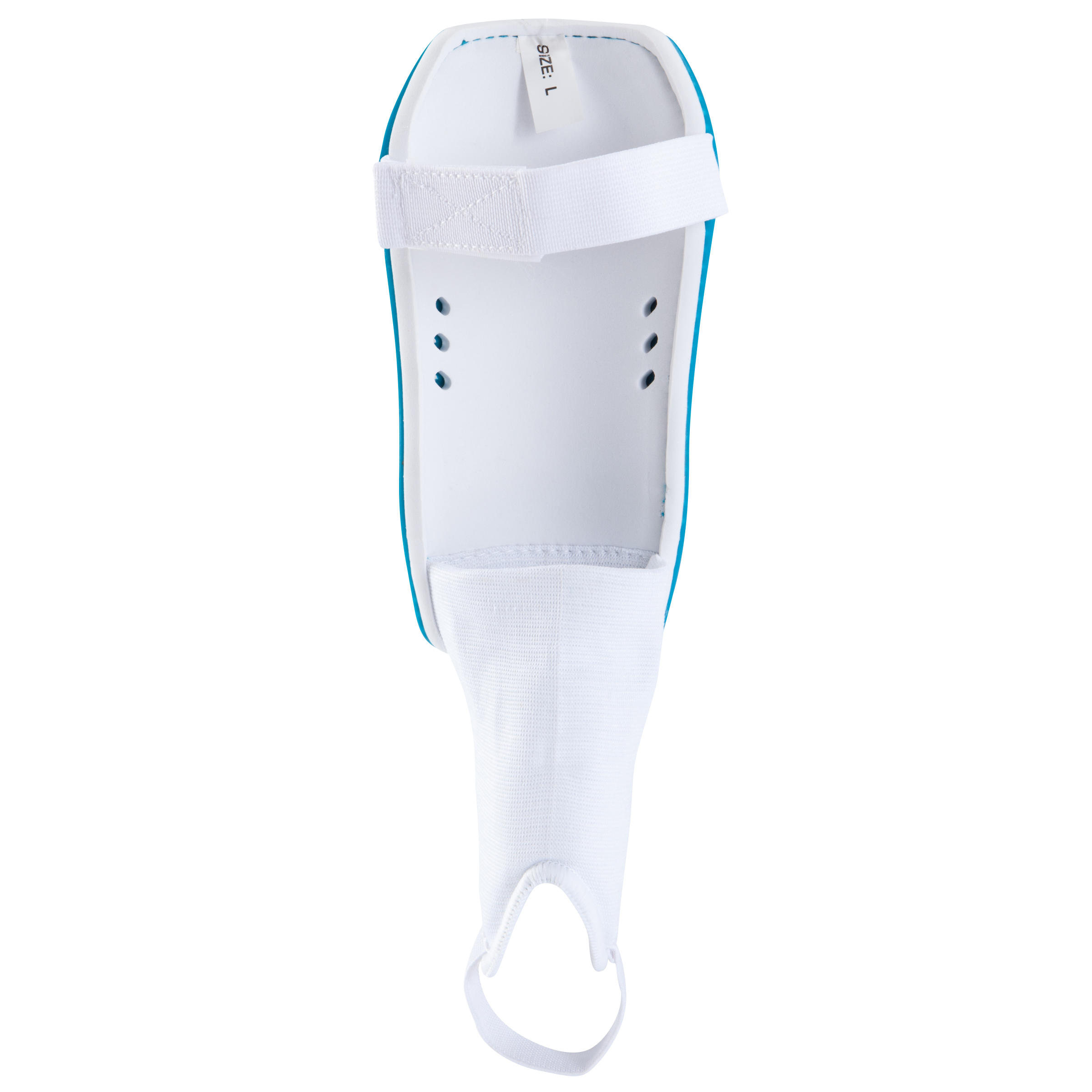 F350 Football Shin Pads - Blue KIPSTA | Decathlon