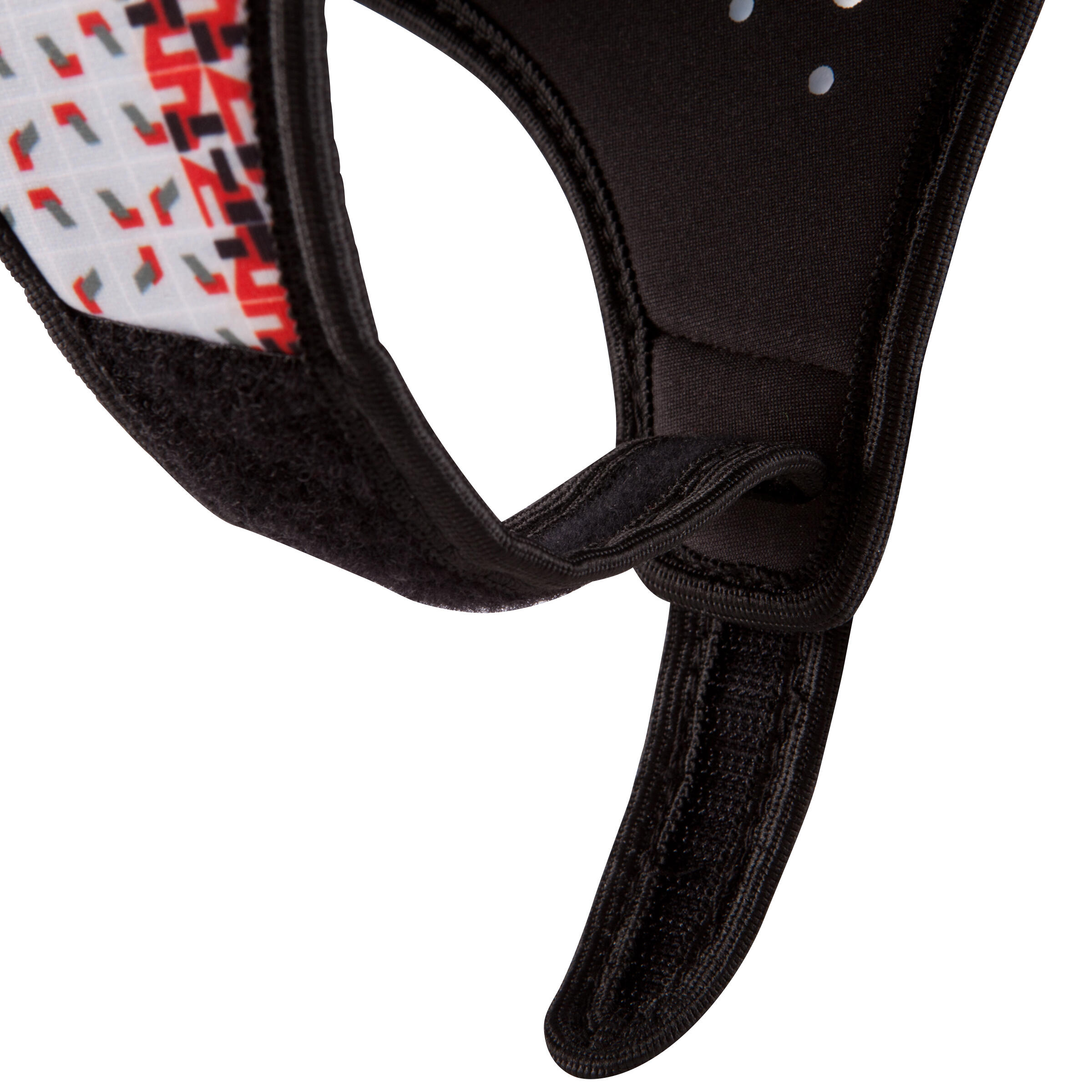 Full H 100 Kids Rugby Scrum Cap - Red White OFFLOAD | Decathlon