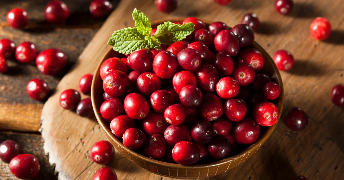 Le jus de cranberry, boisson aux multiples bienfaits