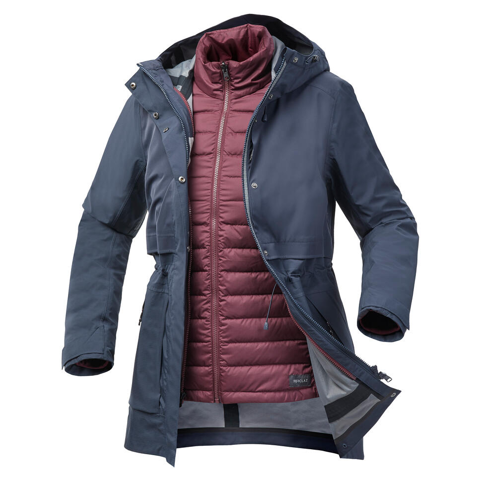 Women's 3-in-1 Jackets | Convertible & All-Season | Decathlon
