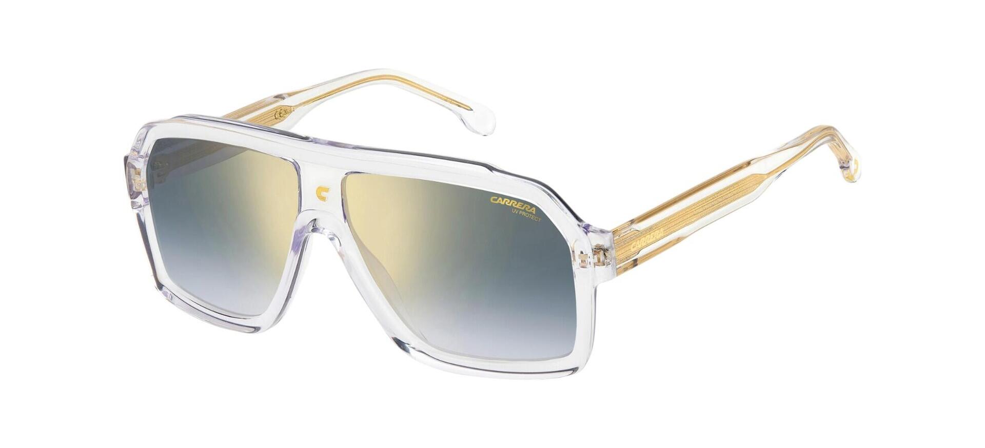 Gafas de sol de color amarillo