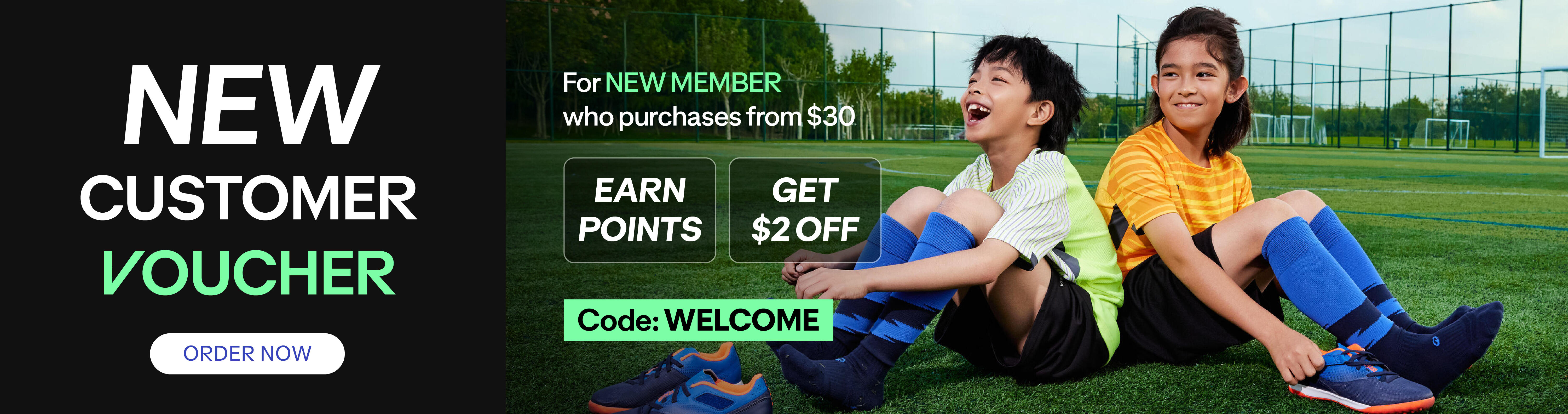 New customer voucher