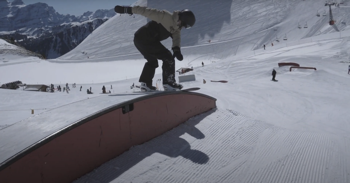 Comment faire un boardslide en snowboard